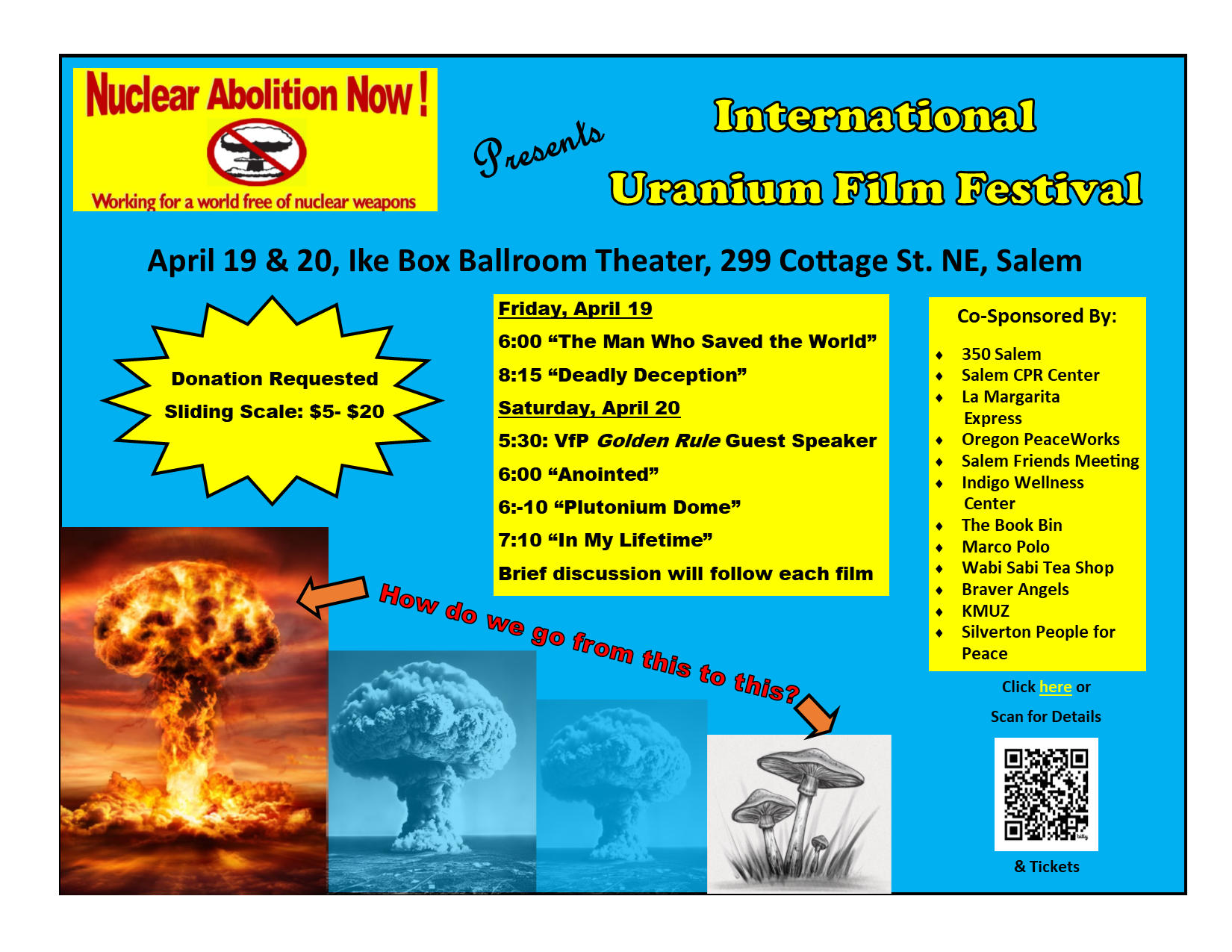 International Uranium Film Festival Poster – Oregon PeaceWorks